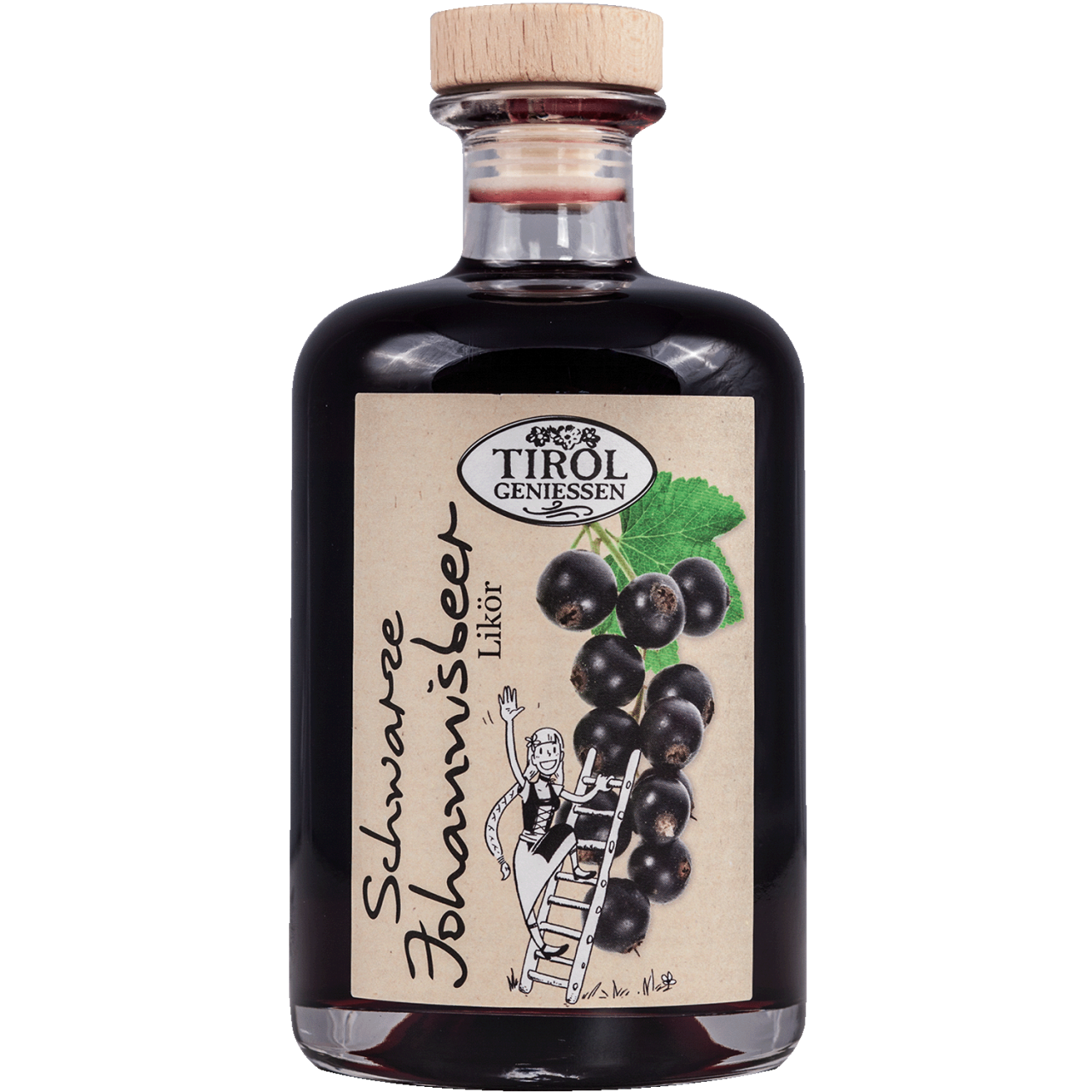 Buy Tyrolean Black Currant Liqueur 25% Vol. 0.5 Liter online | Tirol ...