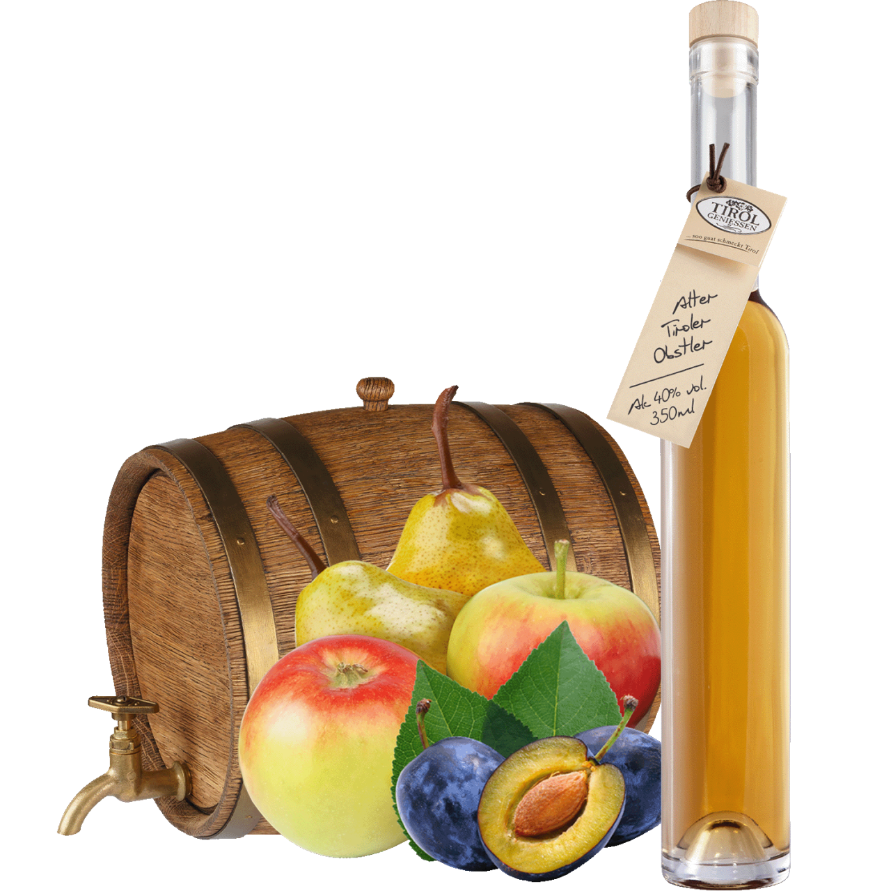 Alter Obstler 40% Vol. 0.1l | Tirol Geniessen
