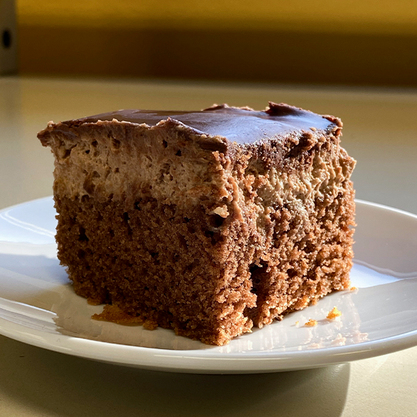Ein Rezept zum Verlieben: Haselnuss Nougat Schnitte