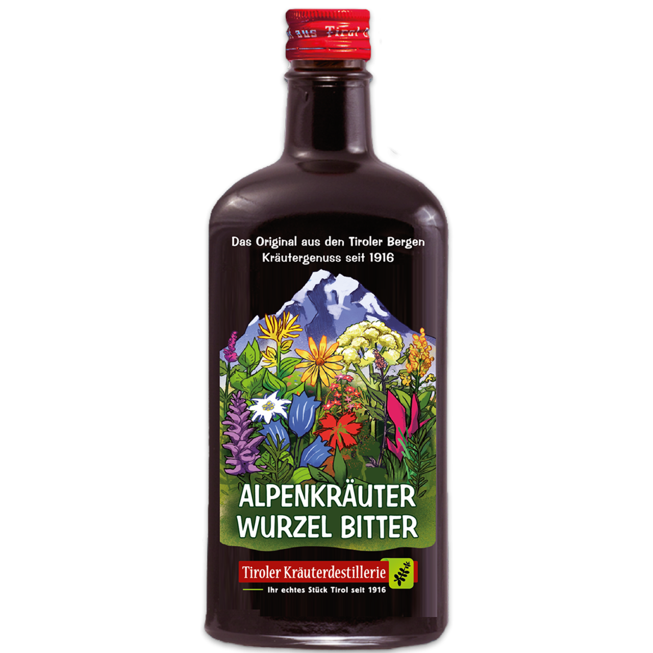 Buy Root Bitter 25% Vol. 0.2 Liter online | Tiroler Kräuterdestillerie