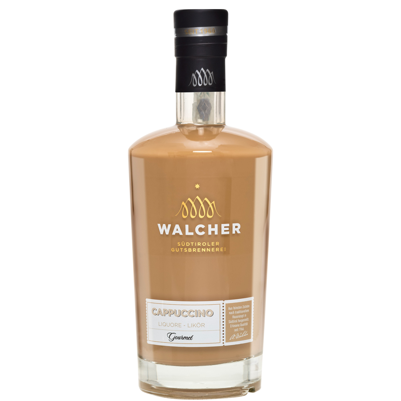 Heißer Cappuccino Likör