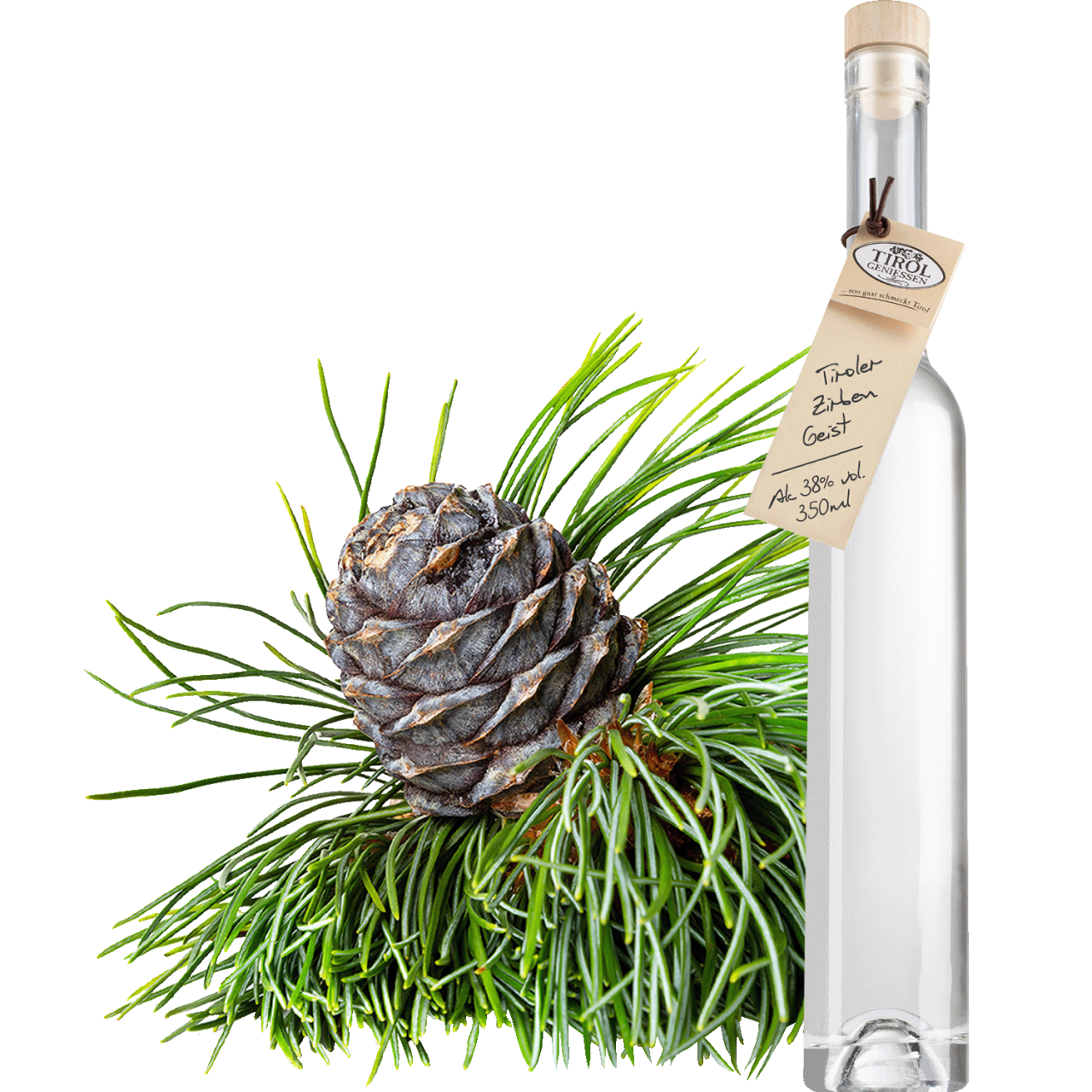 Zirben Geist 38% Vol. 0.1l | Tirol Geniessen