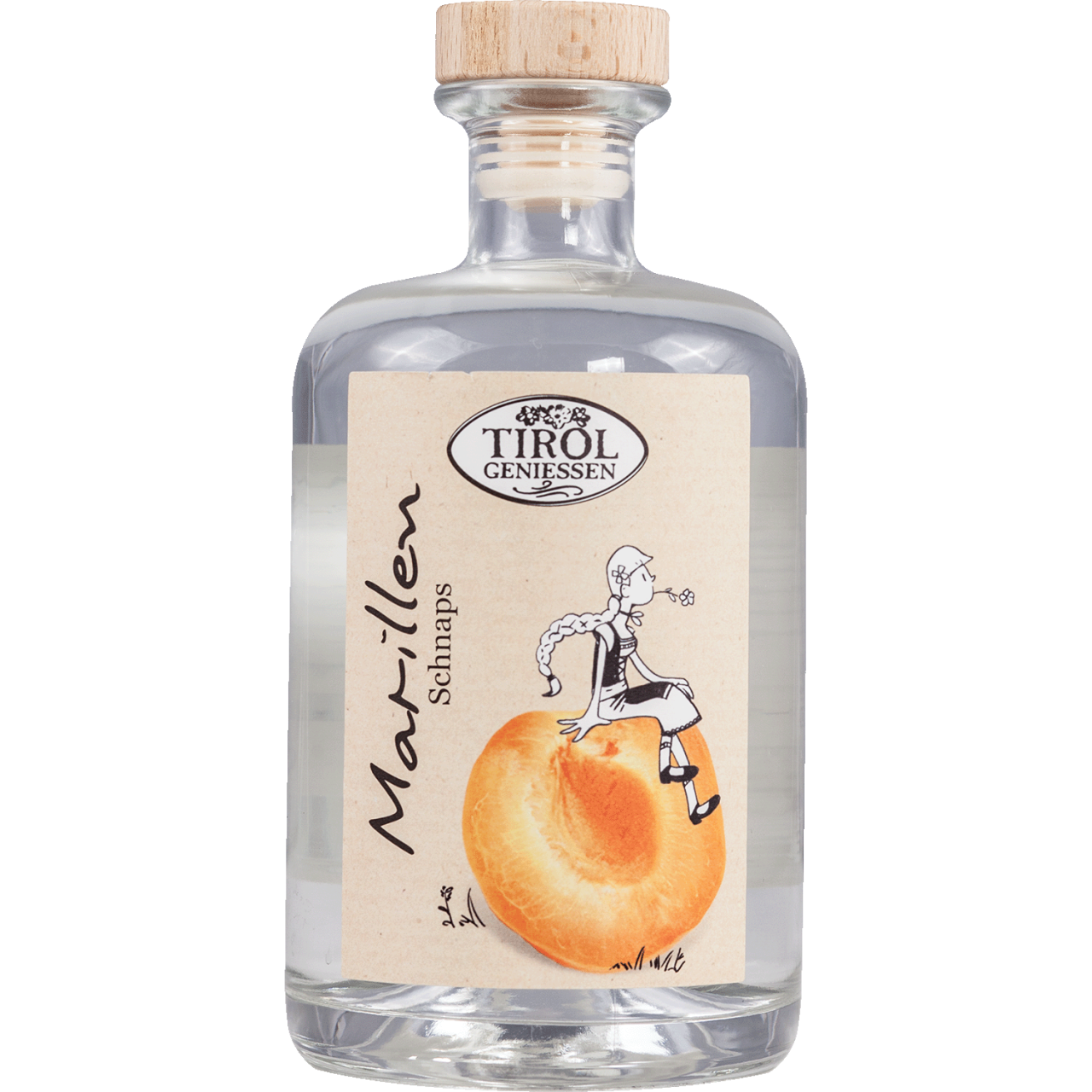 Buy Tyrolean Apricot Schnapps 40% Vol. 0.5 Liter online | Tirol Geniessen